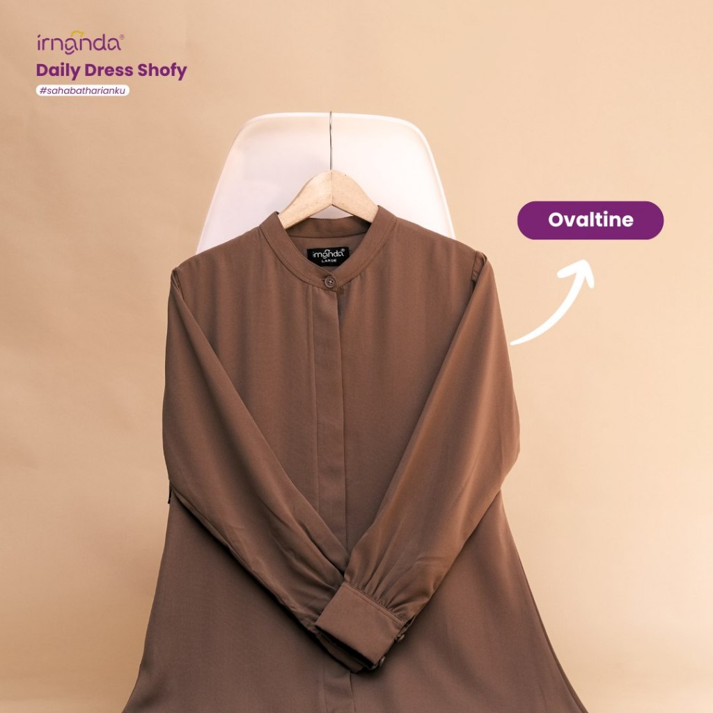 Jual PROMO Irnanda Gamis Shofy Dress Outer Polos Wanita Dewasa Remaja ...