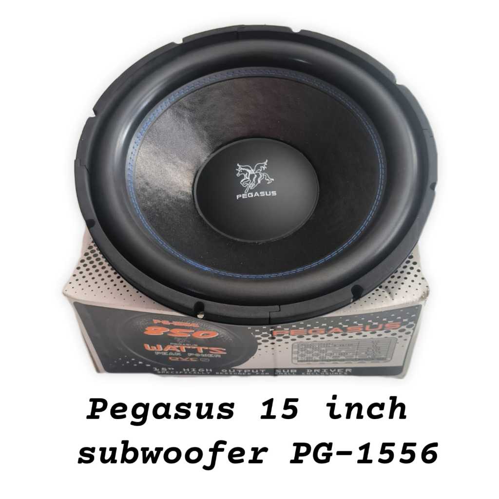 Jual Subwoofer 15 Inch Pegasus PG-1556 Double Coil Pegasus 15" PG 1556 ...