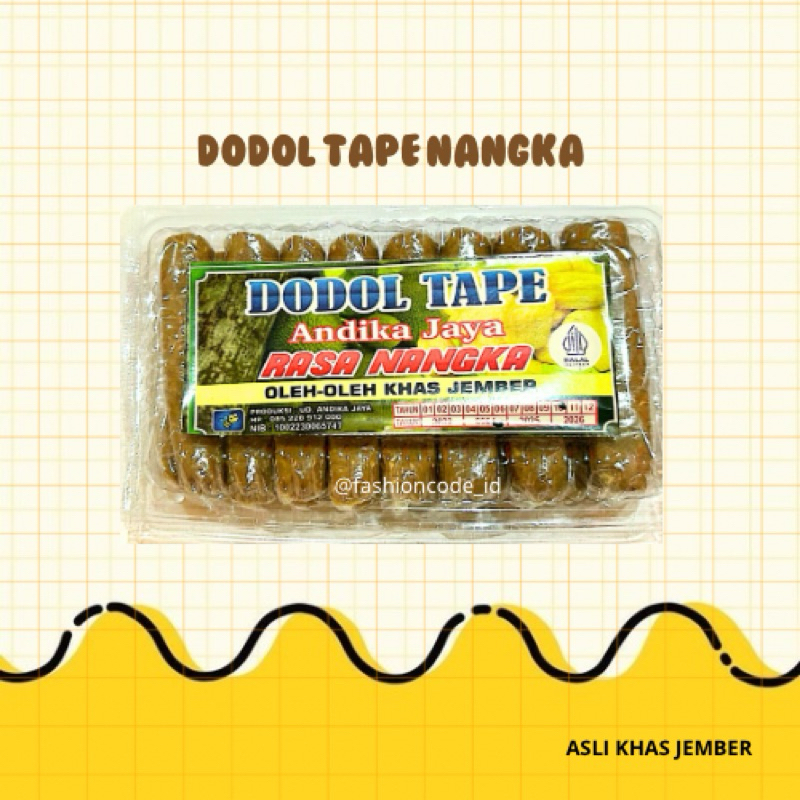 Jual DODOL TAPE NANGKA, ASLI KHAS JEMBER | Shopee Indonesia