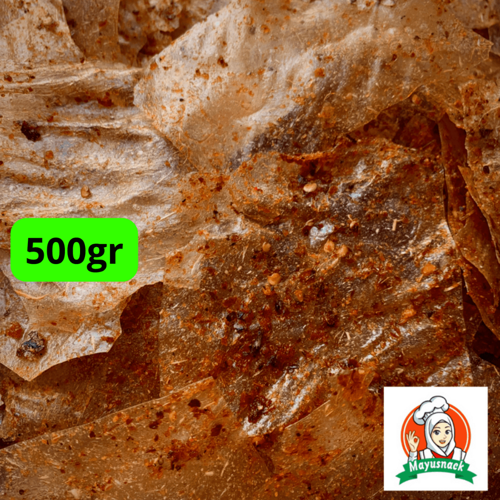 Jual Keripik Kaca Kripca Pedas Daun Jeruk 500gr | Shopee Indonesia