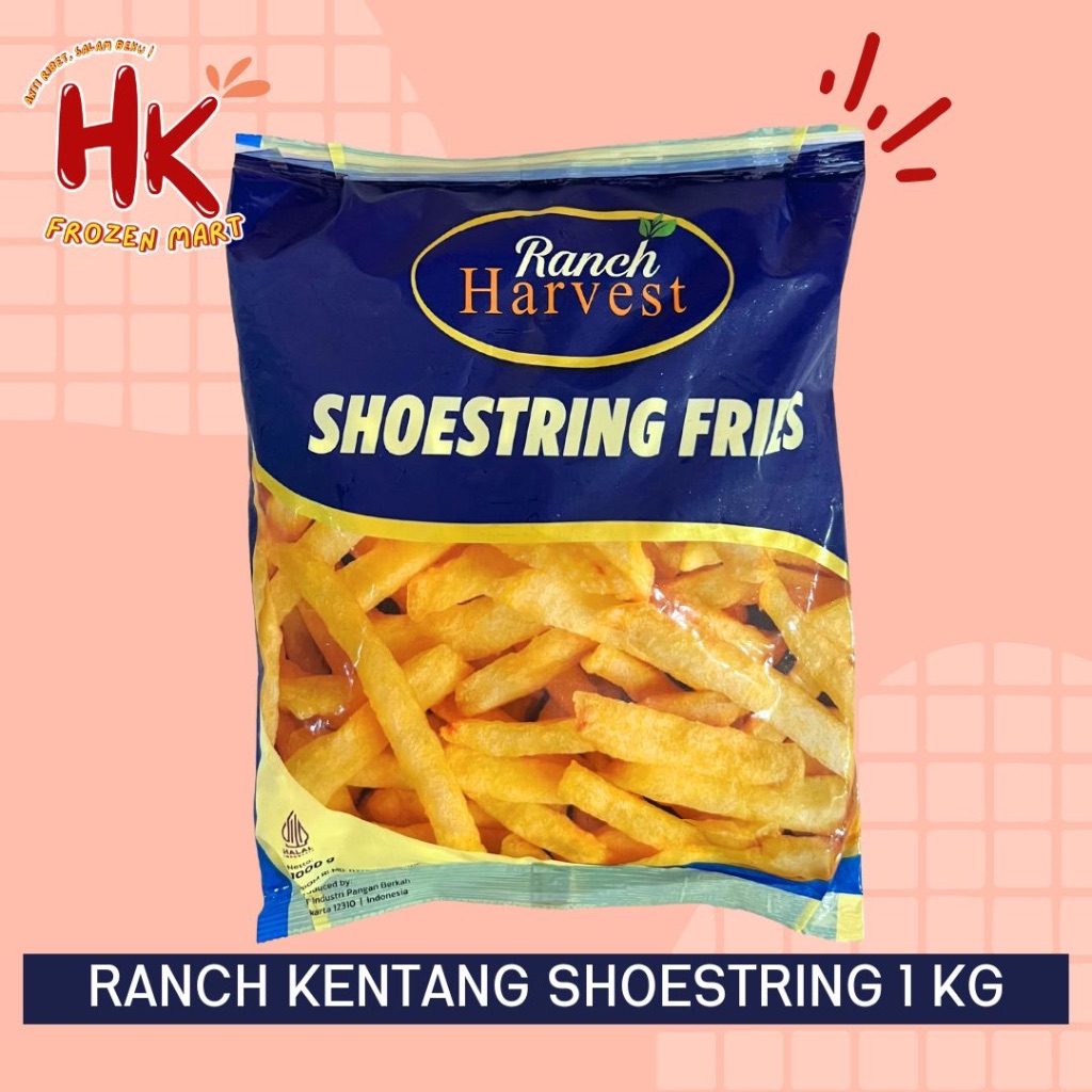 Jual Ranch Kentang Shoestring / Crinkle 1kg | french fries kentang ...