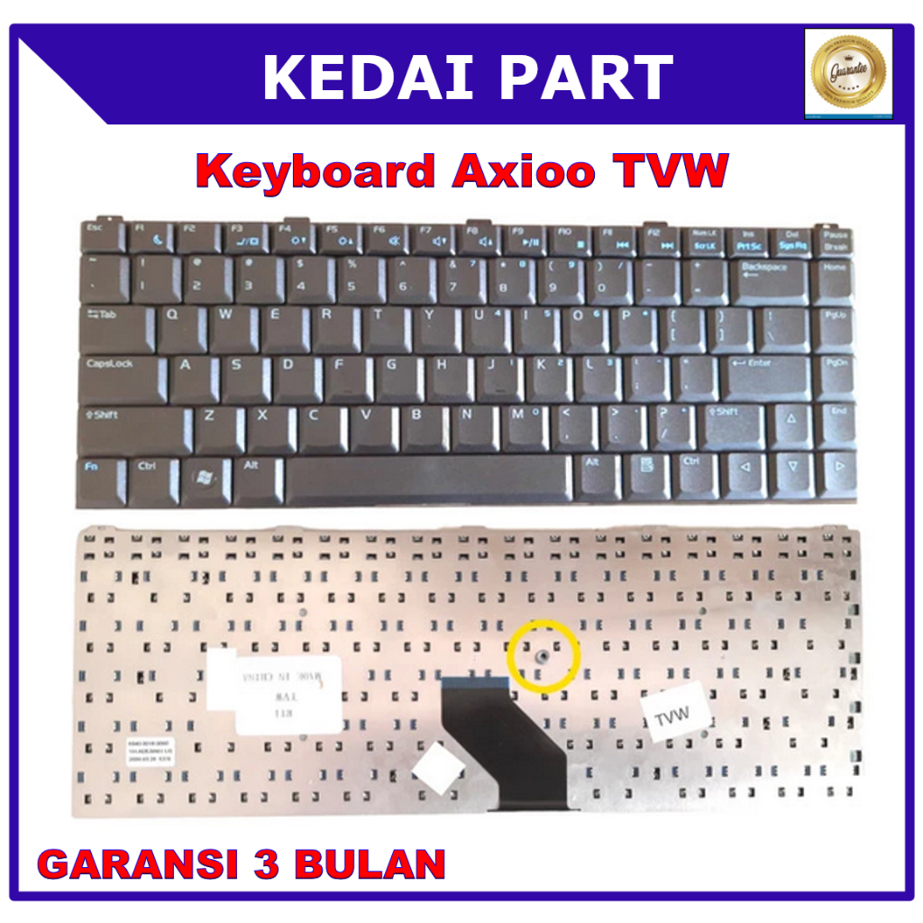 Jual KEYBOARD AXIOO TVW GL31 NVG TVS | Shopee Indonesia