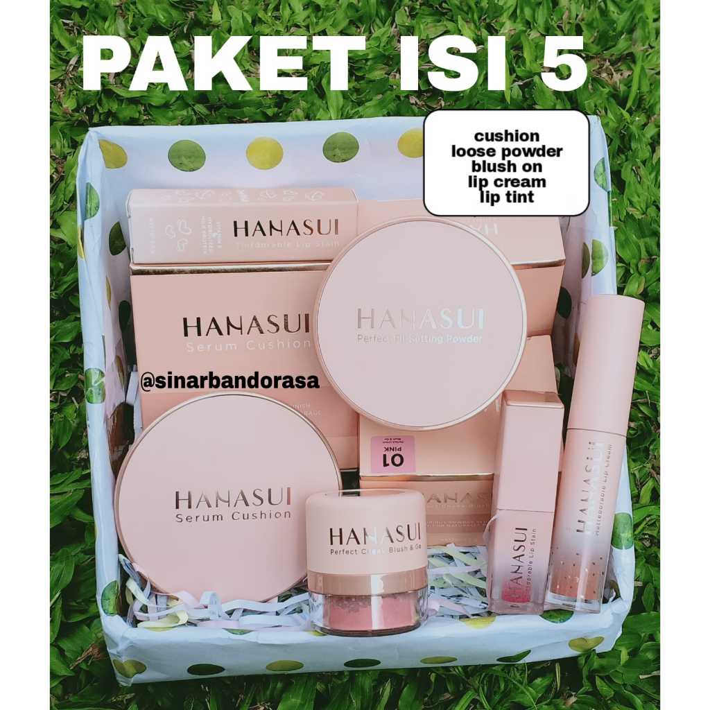 Jual PAKET MAKE UP HANASUI PAKET SESERAHAN bebas pilih warna sendiri ...