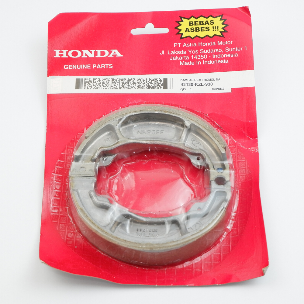 Jual Kampas Rem Belakang Beat / Vario / Spacy / Scoopy - KZL | Shopee ...