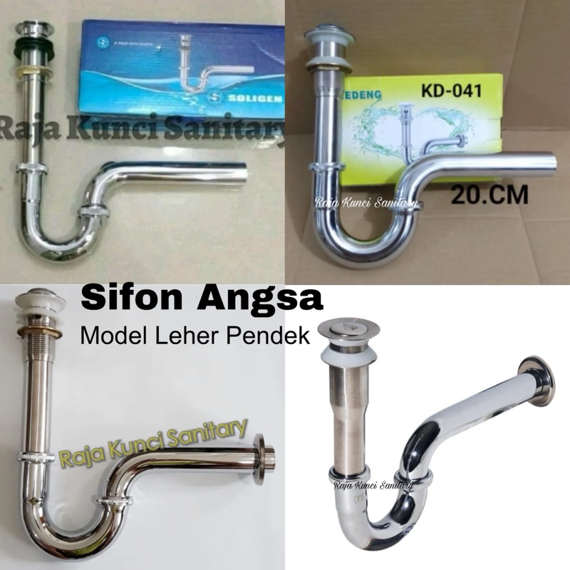 Jual Sifon Wastafel Stainless/FV/Sifon Angsa/ Sifon Pembuangan Wastafel ...