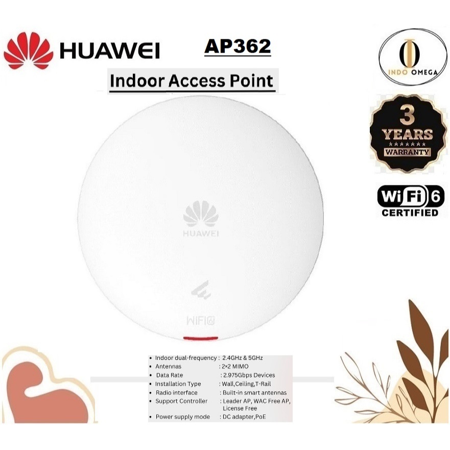 Jual Huawei AP362 Dual Band Wi-Fi 6 Access Point Indoor | Shopee Indonesia
