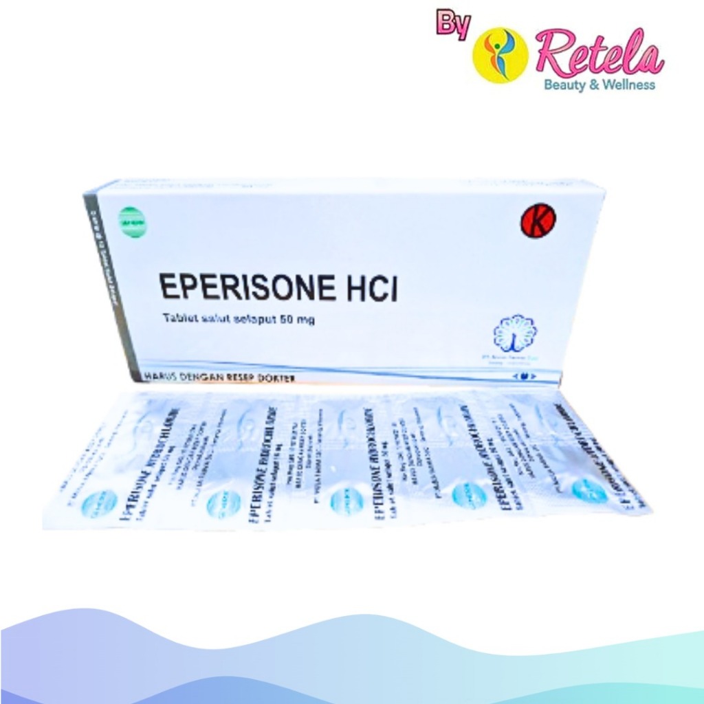 Jual Eperisone 50 Mg 1 Strip 10 Tablet | Shopee Indonesia