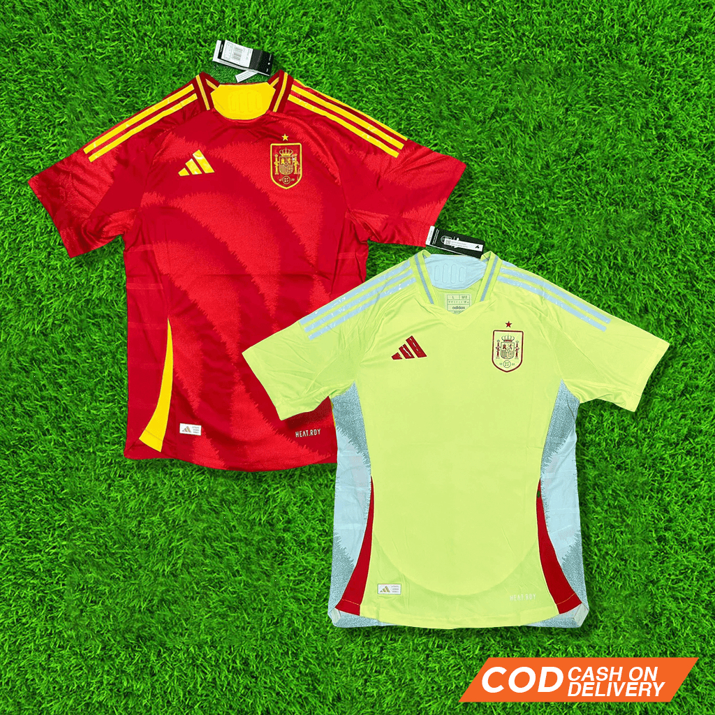 Jual JERSEY TIMNAS SPANYOL HOME AWAY EURO 2024 JERSEY KAOS BOLA KAOS ...