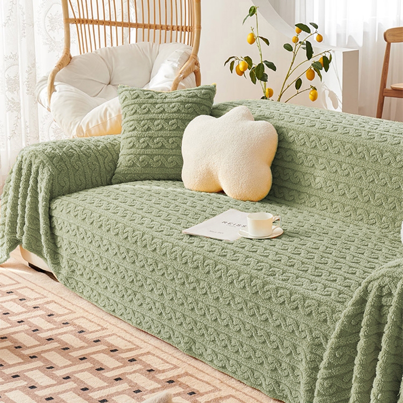 Jual Selimut sofa Nordic Blanket size 180x260cm/180x340cm/180x420cm / throw blanket - sofa cover ...
