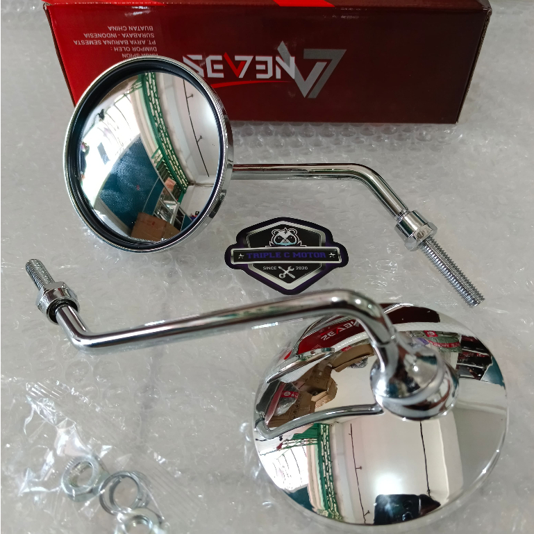 Jual SPION RETRO C70 SEPEDA LISTRIK TANGKAI PENDEK BAUT 12 DRAT PANJANG ...