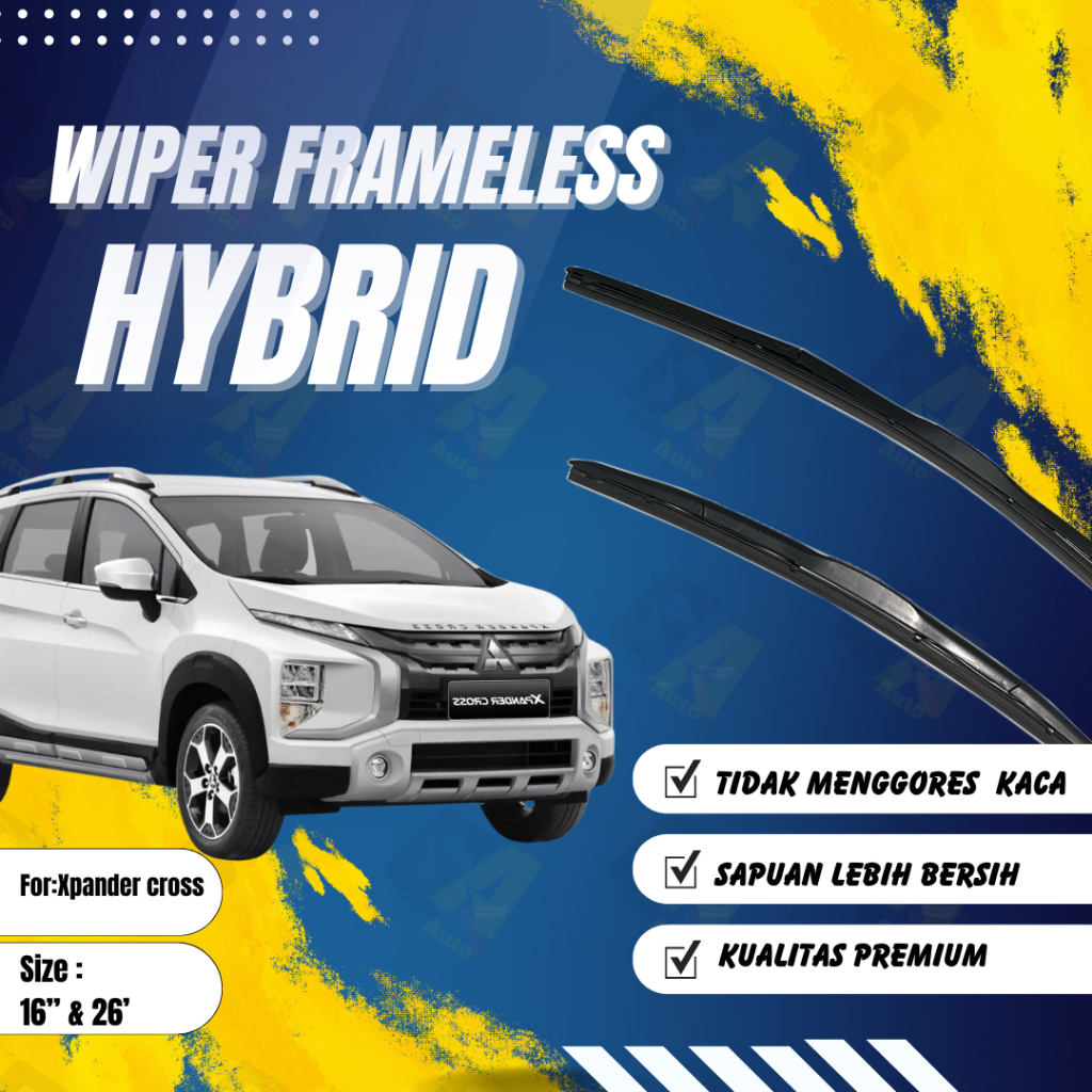 Jual Wiper Framesoft Hybrid Premium Mitsubishi Expander Cross Mode OEM ...