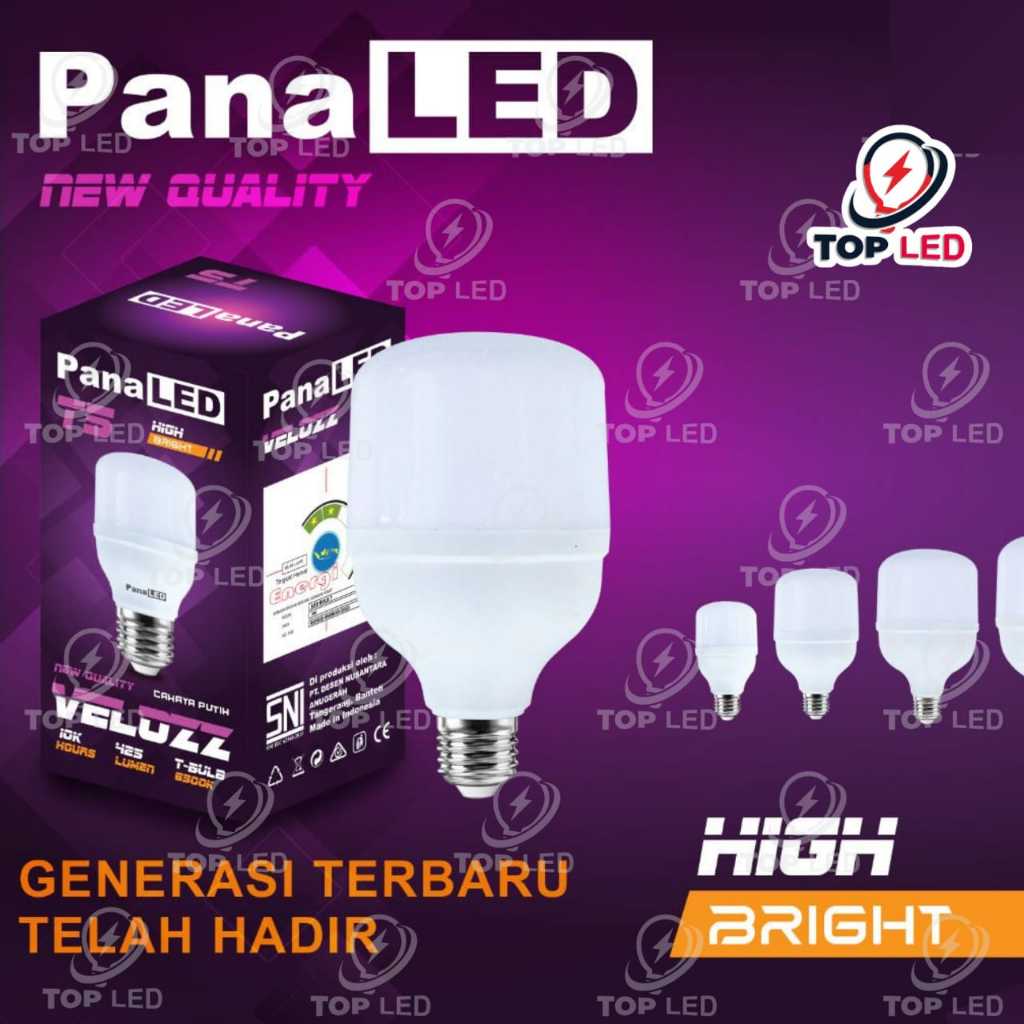 Jual Lampu Led PANALED VELOZ 30w 40W 50W 60W Cahaya Putih Lampu Led ...