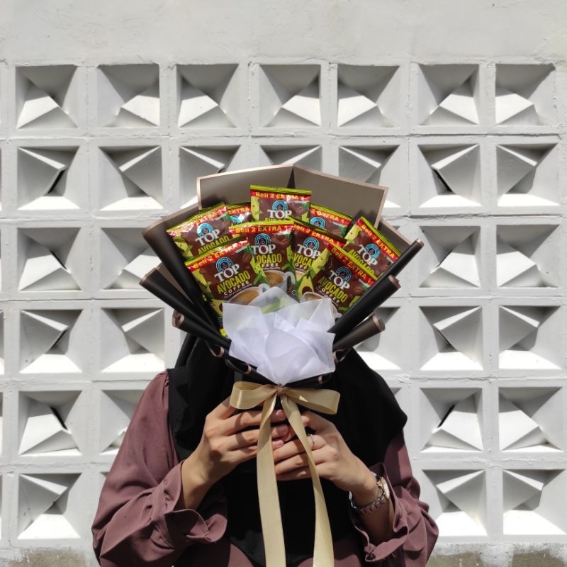 Jual Buket | Bouquet | Buket Cowok | Bucket Kopi Good day | coffe good ...