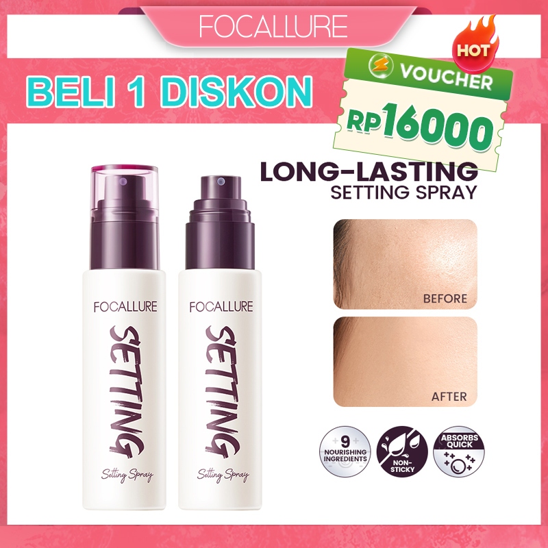 Jual Focallure #PerfectLock Makeup Setting Spray Hydrating Long-lasting ...