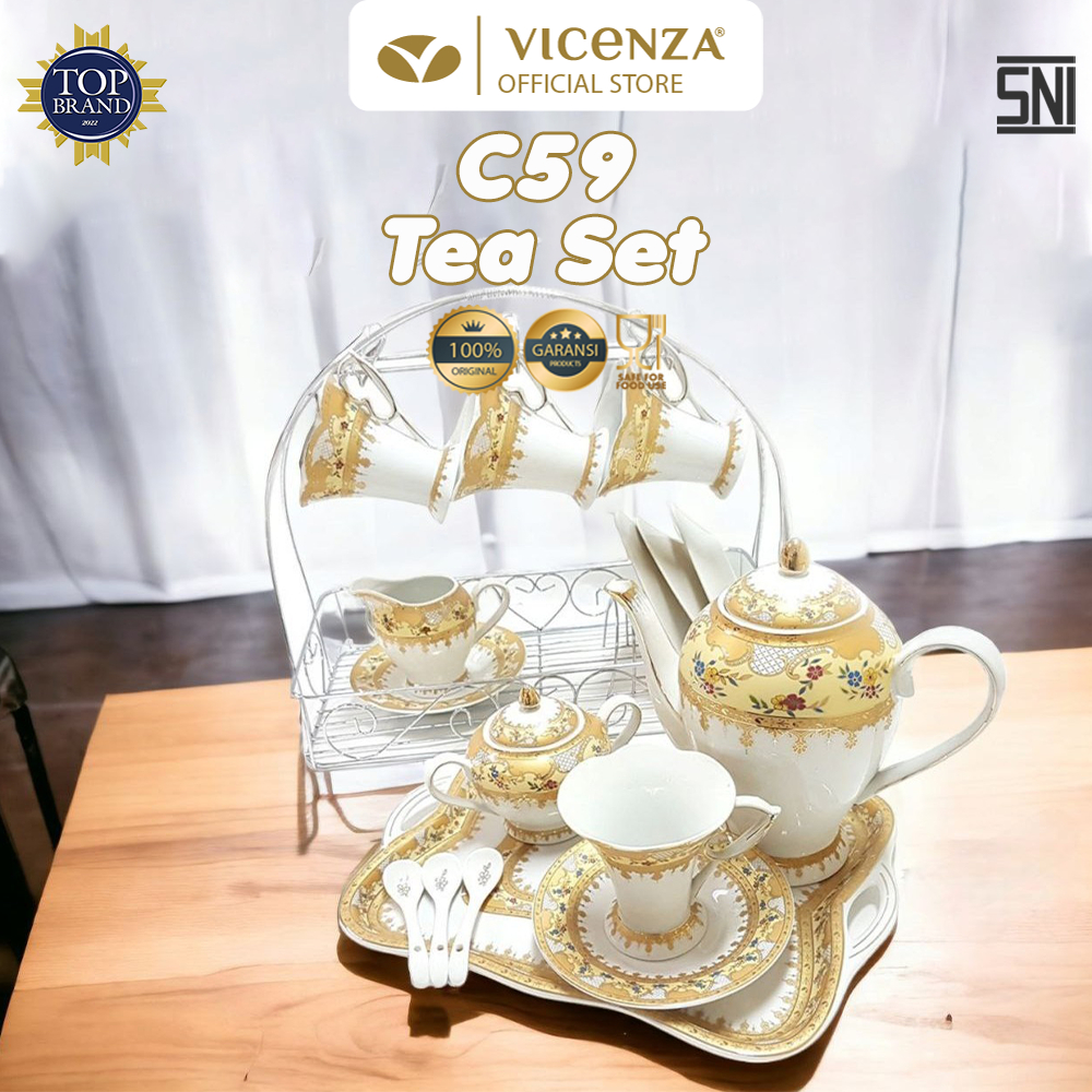 Jual Vicenza Coffee Set - Peralatan Minum Kopi Teh C59 | Shopee Indonesia