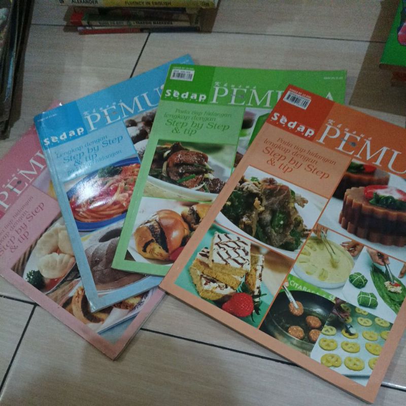 Jual buku majalah masakan Nusa Indonesia resep kue sedap pemula selera ...