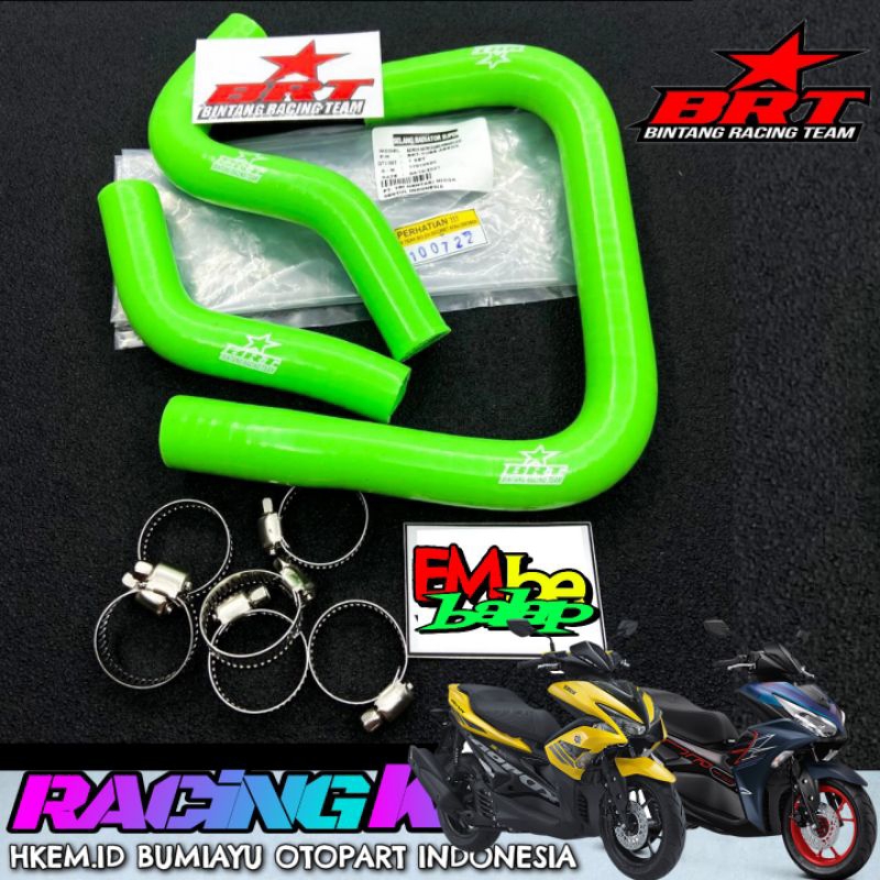 Jual Selang Tube Radiator Warna BRT Aerox 155 Old New Aerox Connected ...