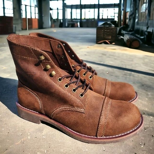 Jual Sepatu Gentleman Iron ranger Boots Pria 8111 Crazy Horse Genuine ...