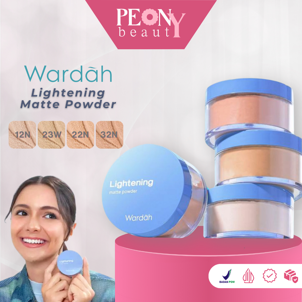 Jual Wardah Lightening Matte Powder - Bedak Tabur dengan SPF 15 PA++ ...