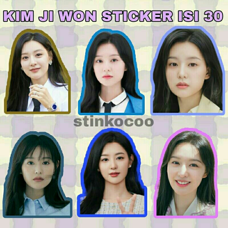 Jual [30PCS] STICKER KIM JI WON / QUEEN OF TEARS ISI 30 STICKER ...
