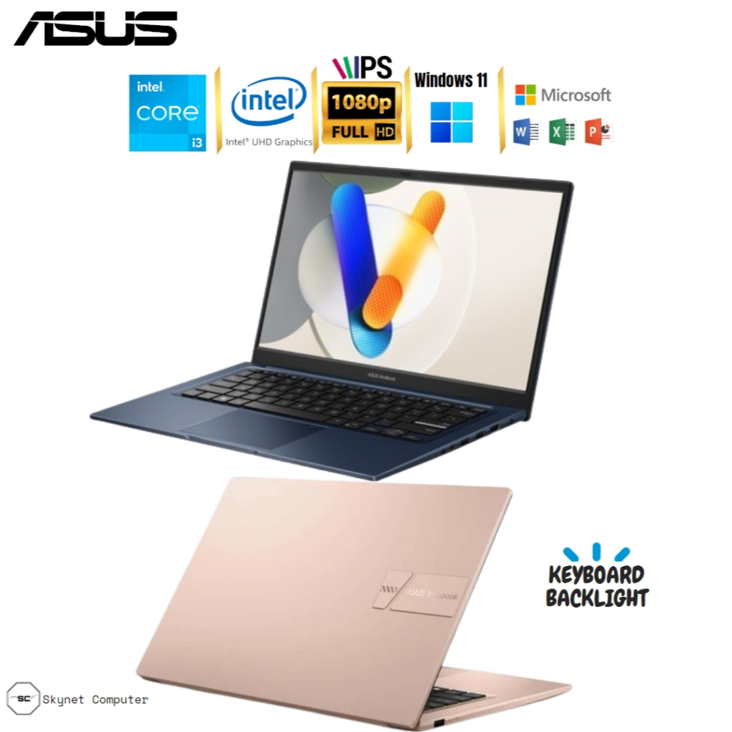 Jual ASUS Vivobook A1404VA INTEL CORE i3 1315U Ram24gb Ssd1Tb 14'' Fhd ...