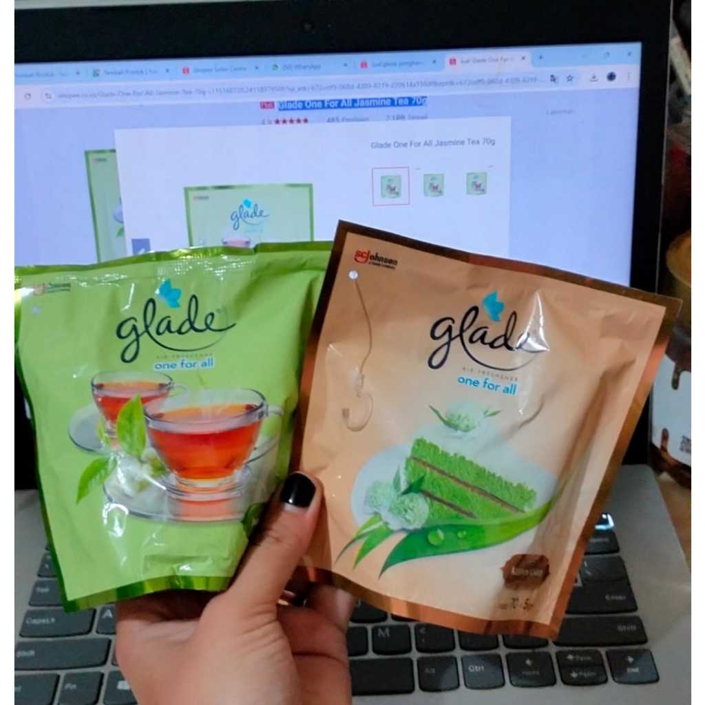 Jual Glade Air Freshener Klepon Cake & Jasmine Tea 70Gr | Shopee Indonesia