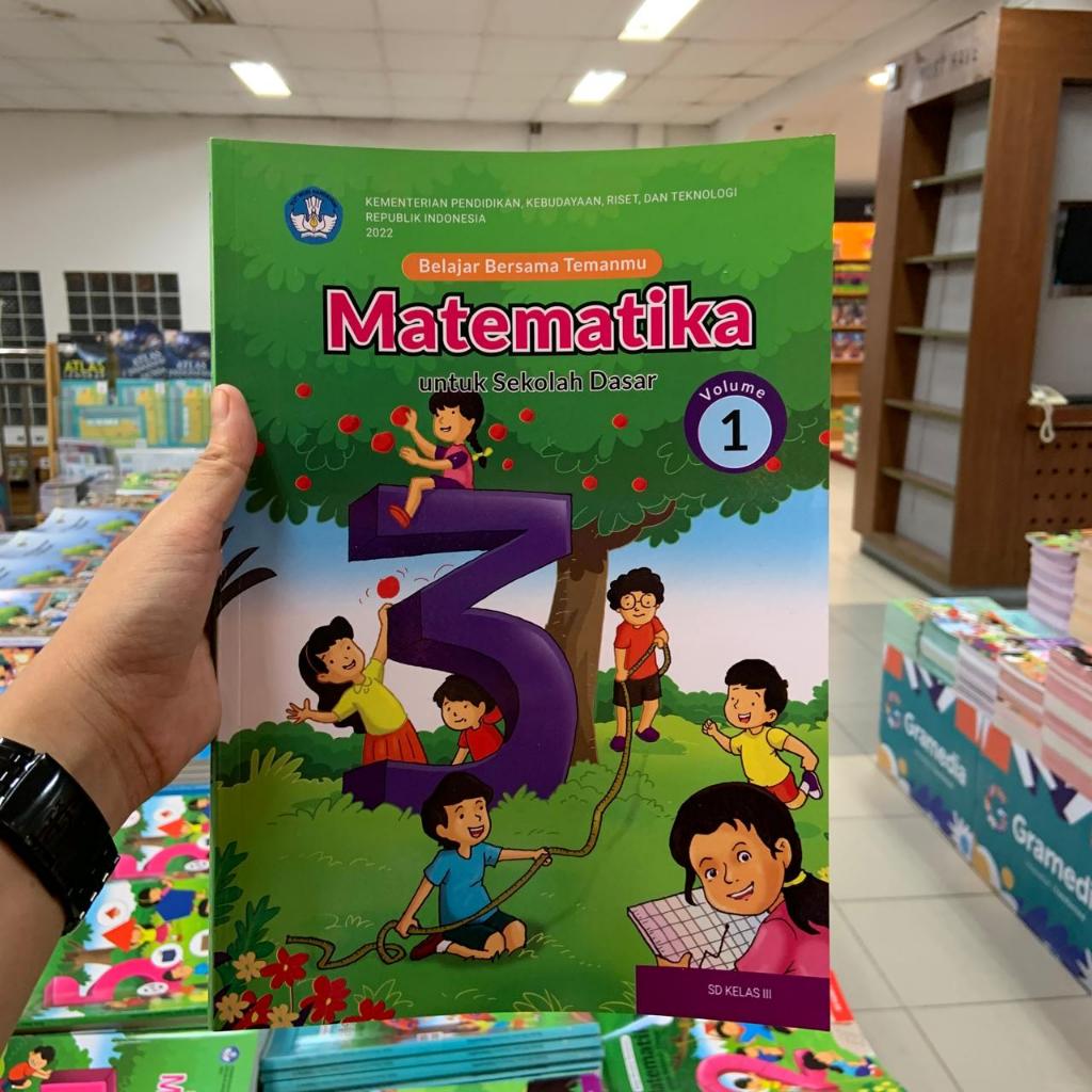 Jual Gramedia - SD/MI Kelas 3 Belajar Bersama Temanmu Matematika Vol 1 : Kurikulum Merdeka ...
