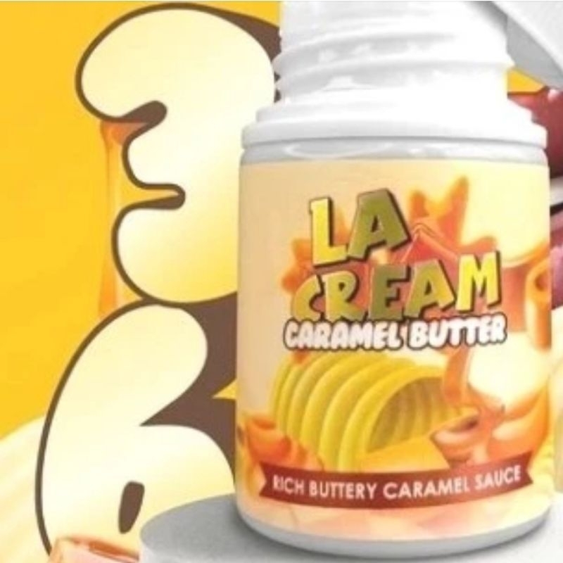 Jual 60ml CARAMEL BUTTER la cream levica mentega lacream | Shopee Indonesia