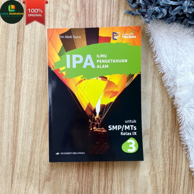 Jual IPA SMP Mts Kelas 9 - Kurikulum Merdeka - Penerbit Erlangga - Buku Original | Shopee Indonesia