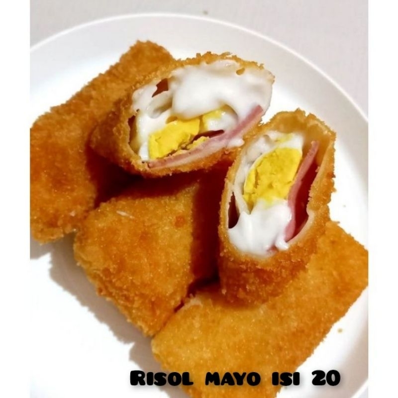 Jual Risol mayo isi 20pcs /risoles mayo smoked beef | Shopee Indonesia