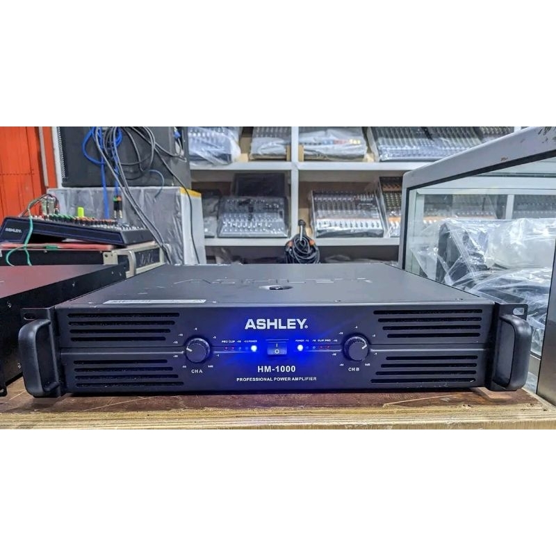 Jual power ashley hm1000 power amplifier class H original ashley ...