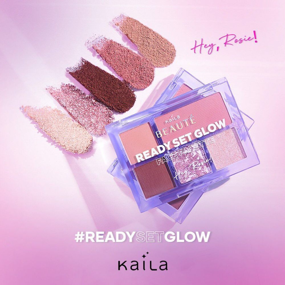 Jual Aster Kosmetik - Kaila Beaute Ready Set Glow Face Pallete | Shopee ...