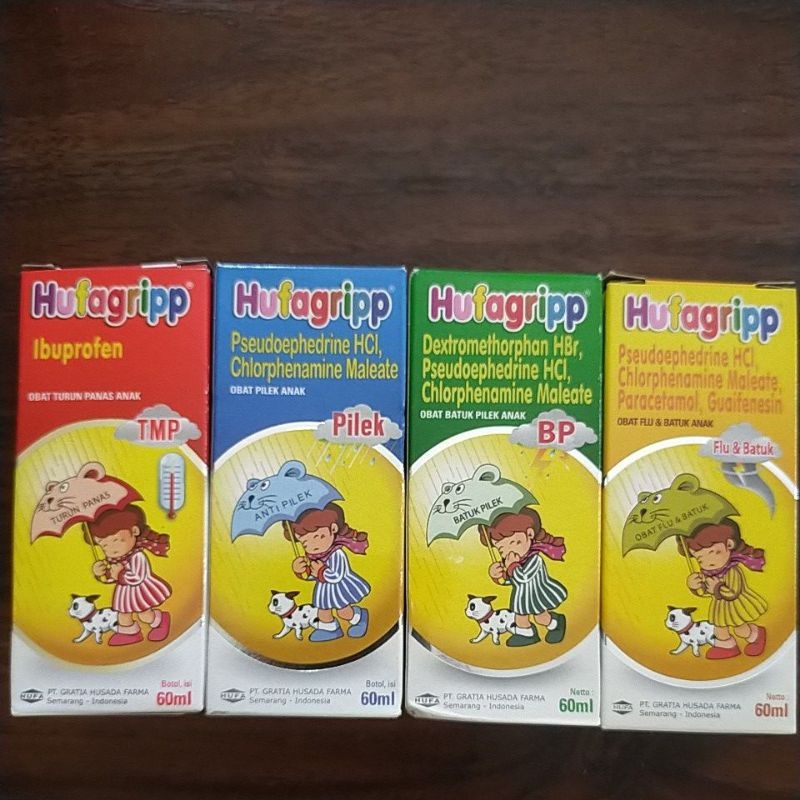 Jual Hufagrip Sirup 60 ml All Variants- Obat Batuk Pilek Anak | Shopee ...