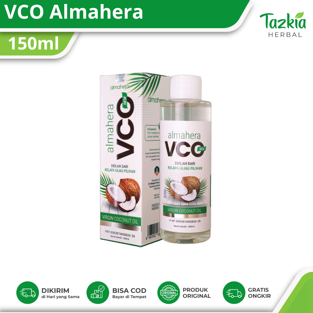 Jual VCO Almahera 150ml - Minyak Kelapa - Menjaga Kesehatan Jantung ...