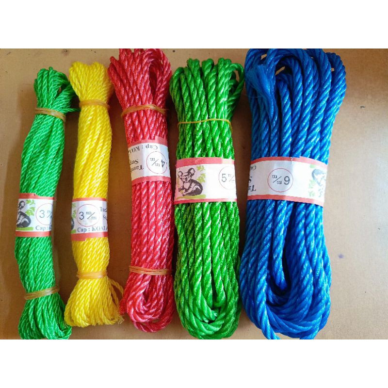 Jual Tali Tambang Nylon / Tambang Nilon 5 mm ( 10 Meter ) | Shopee ...