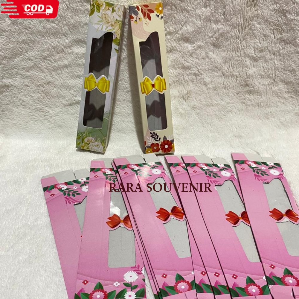 Jual souvenir box warna ukuran 18,5 x 4 x 2 ( isi 100 pcs dan 50 pcs ...