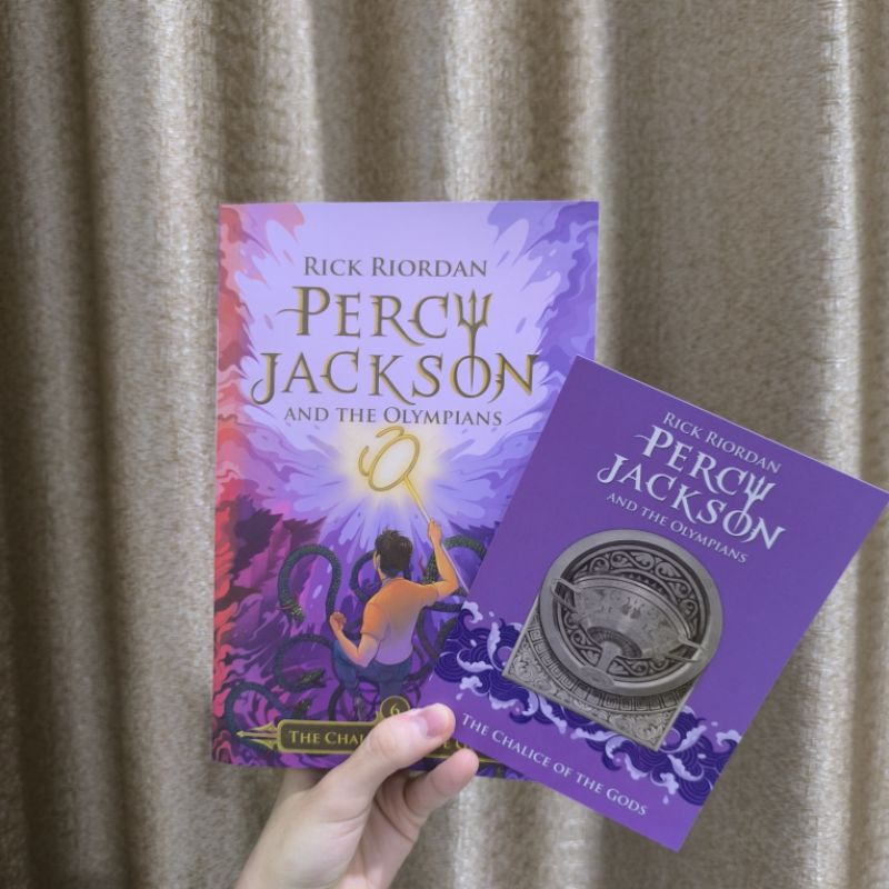 Jual Novel Percy Jackson And The Olympians The Chalice Of The Gods By