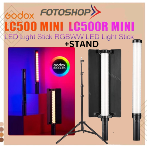 Jual LAMPU GODOX LC500 MINI / LC500RGB MINI LED LC500 & LC500 RGB LIGHT ...
