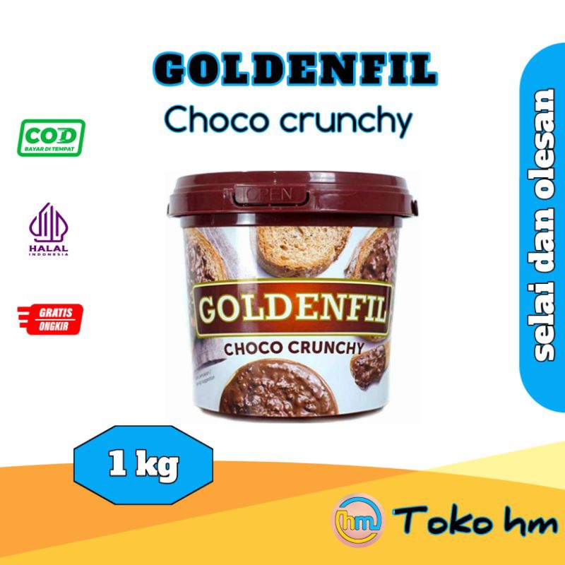 Jual GOLDENFIL choco crunchy 1kg | Shopee Indonesia
