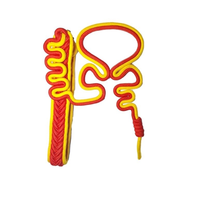 Jual Tali Komando Merah Lis Kuning Tali Kur Taruna 2 Warna | Shopee ...