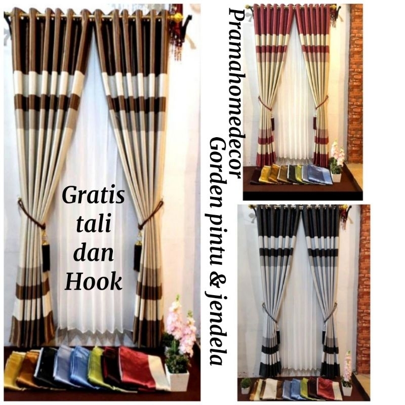 Jual GORDEN PINTU GORDEN BLACKOUT GORDYN JENDELA MINIMALIS KORDEN ...