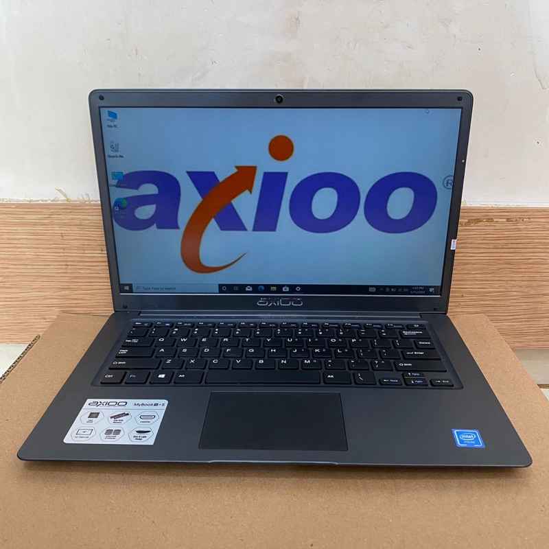 Jual Laptop Axioo Mybook 14+S, Seri Baru, Super Slim, Lengkap, Grey ...