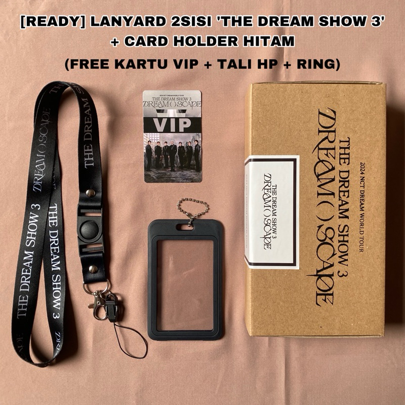 Jual [READY] LANYARD 2SISI 2024 NCT DREAM WORLD TOUR THE DREAM SHOW 3 DREAM SCAPE + CARD HOLDER ...
