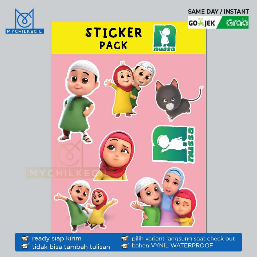 Jual Stiker Pack Lucu Tema Kartun / SPY X FAMILY / ZORO / LUFFY / ONE ...