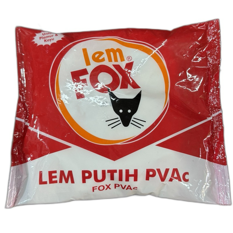 Jual LEM FOX 400 GRAM/LEM KAYU PUTIH BUNGKUS BESAR 400 GR/PEREKAT ...