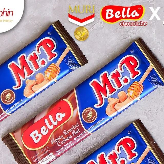 Jual Bella-MrP Premium Honey Cashewnut Chocolate 45gram | Shopee Indonesia
