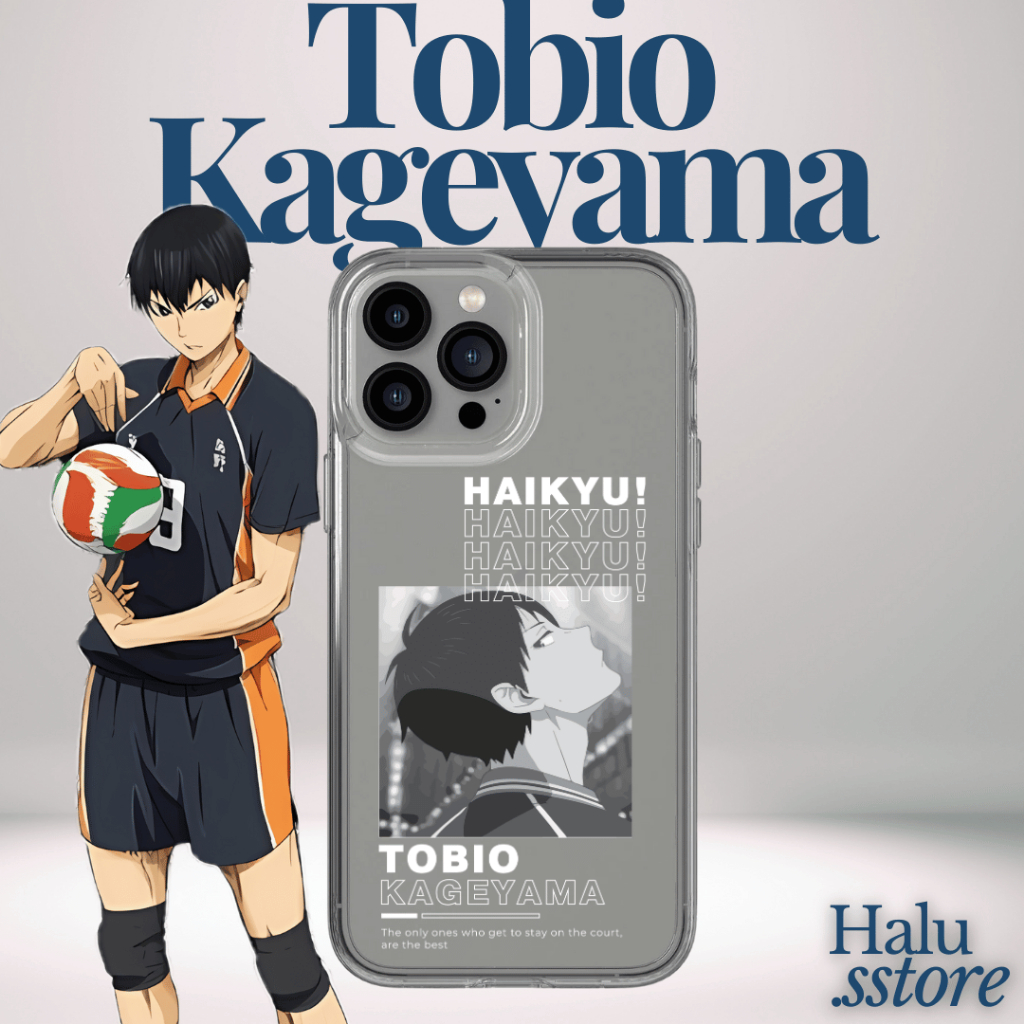 Jual Kageyama Tobio Clearcase Premium anime haikyuu jersey I haikyuu ...