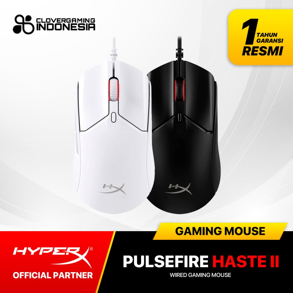 Jual HyperX Pulsefire Haste 2 Wired Gaming Mouse RGB Lightweight 26000 ...