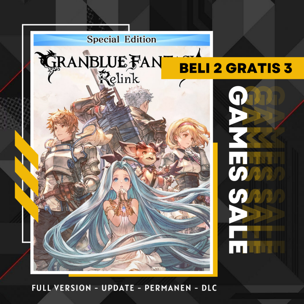 Jual GRANBLUE FANTASY RELINK SPECIAL EDITION - GAME PC - GAME LAPTOP - PC GAMES | Shopee Indonesia