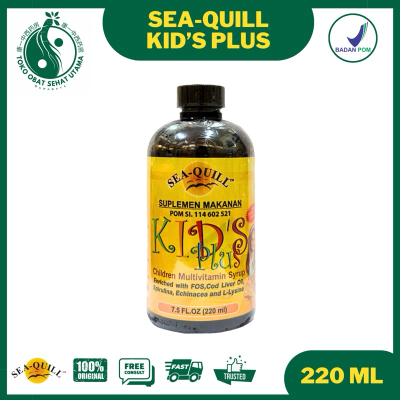 Jual SEA-QUILL KID’S PLUS / Multivitamin Anak / Membantu Pertumbuhan ...